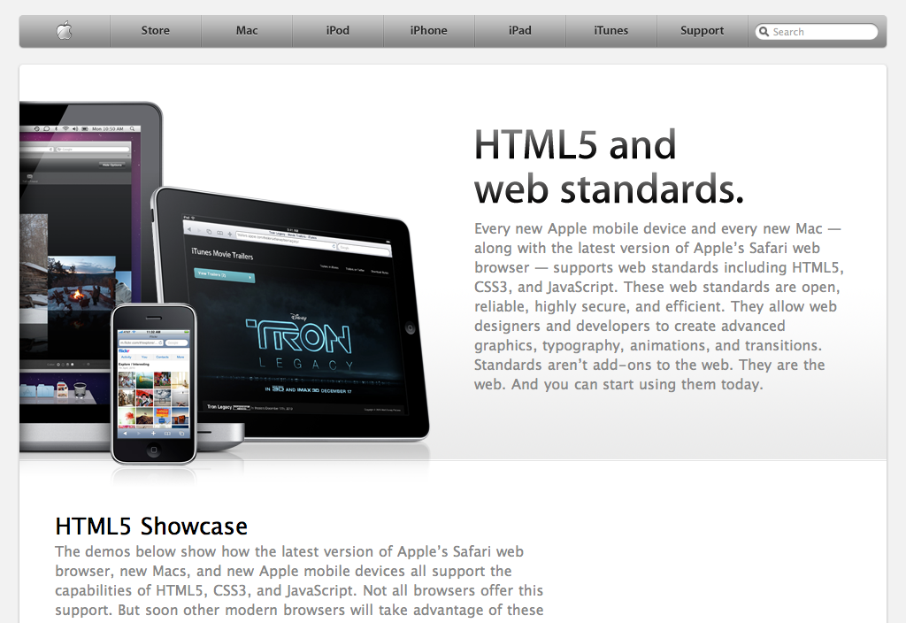 HTML5 Right Here Right Now